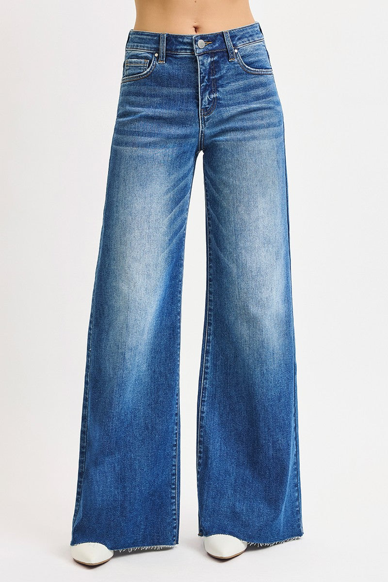 Gabriel High Rise Wide Leg Jeans – Sublime Clothing Boutique